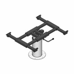 Ilse Eins&auml;ulenhubtisch mit Verschiebung 340 - 715 mm