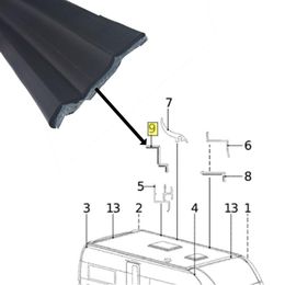 HOBBY Premium Kantendichtung schwarz (2011 - 2021)