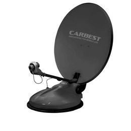carbest Travelsat 2 Sat-Anlage mit Bluetooth - 68 cm - anthrazit