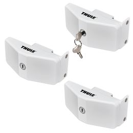 Thule Door Lock Frame wei&szlig; 3er Set