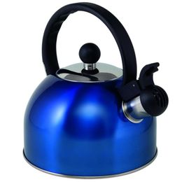 Via Mondo Fl&ouml;tenkessel Edelstahl blau, 1,5 Liter