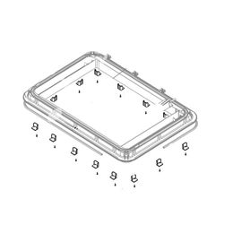 Dometic Montageset Midi Heki/Style f&uuml;r Dachst&auml;rke 43-52 mm (Nr. ZUB 1379)