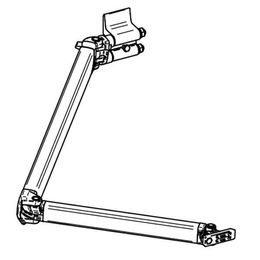 Thule Gelenkarm rechts f&uuml;r L&auml;nge 4,00 - 4,50 m Omnistor 4900 (Nr. 1500602232)