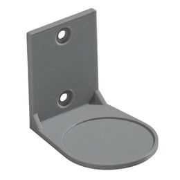 Thitronik Adapter f&uuml;r Rauchmelder zur Wandmontage, grau