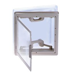 MPK Dachhaube Modell 29 mit Klapprahmen, wei&szlig; (280 x 280 mm)