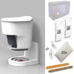 Clesana Toilette C1 mit L-Adapter - Komplettset