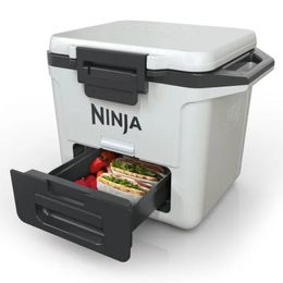 Ninja Kühlbox mit Trockenzone FrostVault 28 L, wolkenweiß - FB131EUWH