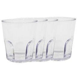 Via Mondo Wasserglas Artchi 210 ml, 4er Set