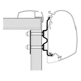 Thule Adapter-Set Hobby Optima Ontour Serie 5200