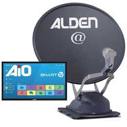 Alden Sat-Anlage Onelight EVO 60 Platinium inkl. TV A.I.O. Smart 22 Zoll