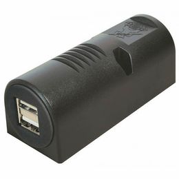 Procar Aufbausteckdose mit Power USB Doppelsteckdose 12-24 V