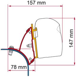 Fiamma Kit f&uuml;r F43 - VW T5/T6 Aufstelldach