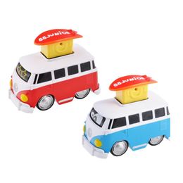 bbJunior Fahrzeugmodell VW Bus Samba Press Go