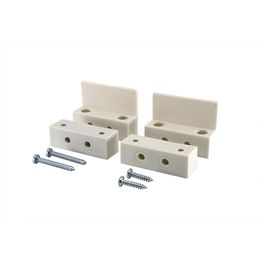 Thitronik Montageadapter f&uuml;r Funk-Magnetkontakte - wei&szlig;