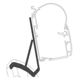 Dometic Wandadapter PW 1100, 1500 f&uuml;r PSA Minivan Kastenwagen