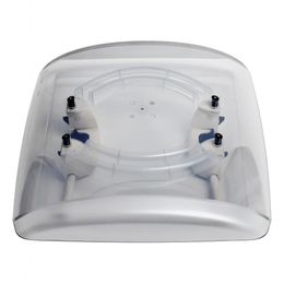 MPK Ersatzhaube VisionVent S pro / eco Rauchglas mit Griffen u. Verriegelung