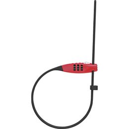 Abus Kabelschloss Combi- flex Travelguard Farbe red