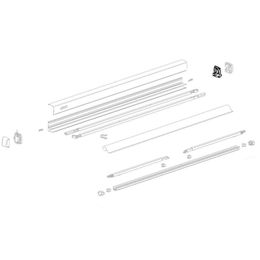 Thule Endplatte rechts f&uuml;r Omnistor 3200 (Nr. 1500603520)