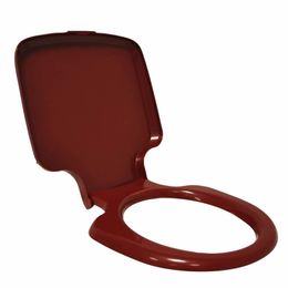 Thetford WC-Sitz mit Deckel f&uuml;r PP Qube-Modelle rubinrot (Nr. 92903-130)