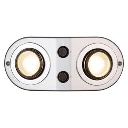 Dimatec LED Zwillingsaufbauleuchte - 19,5 x 8,8 x 4 cm