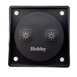 HOBBY Bedienpanel klein anthrazit EL503 mit 2 Taster (2014 - 2026)