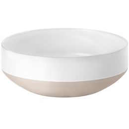 Brunner Salatsch&uuml;ssel Odette 25 cm, wei&szlig;/grau