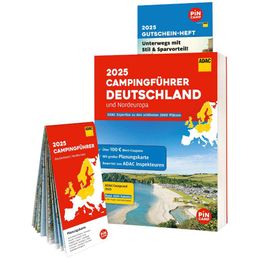 ADAC Campingf&uuml;hrer 2025 - Deutschland und Nordeuropa