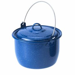 GSI Outdoors GSI Emaille Topf 2,8 Liter, blau