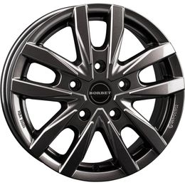 Borbet Alufelge CW5, Ducato, mistral anthracite glossy, Heavy Chassis