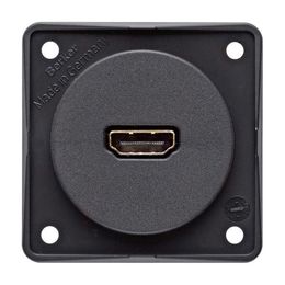 Berker Integro HDMI-Steckdose, anthrazit matt
