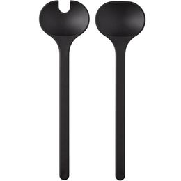 Mepal Salatbesteck Silueta 2-teilig, nordic black