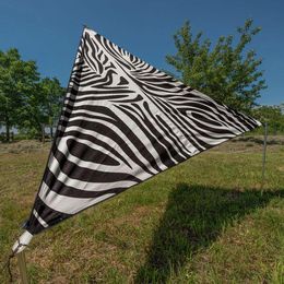 Bent Sonnensegel TC-Zip Canvas Africa Zebra Druck