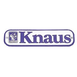 Frankana Aluminiumschild Knaus mit Schwalbenpaar