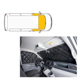 carbest Premium Thermomatten Blackline Fahrerhaus 3-tlg VW Crafter ab 2017