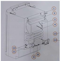 Thetford W&auml;rmediffusor f&uuml;r K&uuml;hlschr&auml;nke N4142,N4145,N3141,N3142 (Nr. 692583)