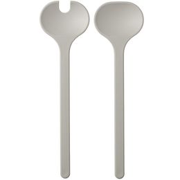 Mepal Salatbesteck Silueta 2-teilig, nordic white