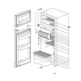 Thetford Gitterrost oben klein f&uuml;r K&uuml;hlsch. N175 (Nr. 63174108)