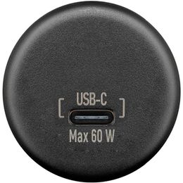 wentronic Single Einbaucharger USB-C 60 W schwarz