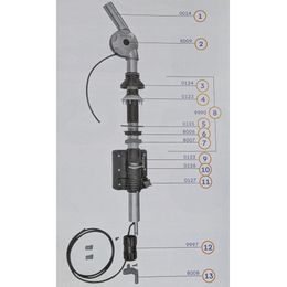 Kathrein Shapeg Drehgriff schwarz (Nr. 9997)