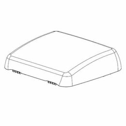 Dometic Glas kpl. mit Scharnierbolzen f&uuml;r Micro Heki (Nr. BG 4387)
