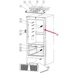 Thetford T&uuml;rkontaktschalter f&uuml;r T2160/2175 Kompressor (Nr. 692641)