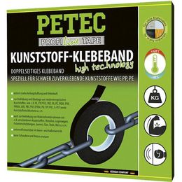 Petec Kuntstoff-Klebeband 10 m x 19 x 1,1 mm