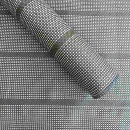 Arisol Zeltteppich Standard Rigato dunkelgrau, 200 cm x 200 cm