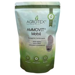 AGROTEX &Ouml;kologischer Sanit&auml;rzusatz AMMOVIT Mobil f&uuml;r Campingtoiletten, 750 g
