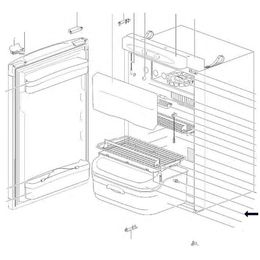 Thetford Ablage f&uuml;r K&uuml;hlschr&auml;nke (Nr. 62363512)