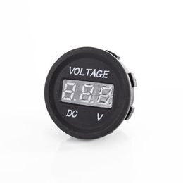 carbest LED Voltmeter 3-stellige Digitalanzeige