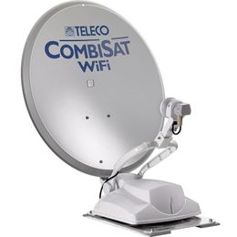TELECO Sat-Anlage CombiSat WiFi 65 Twin, weiß