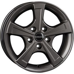 Borbet Alufelge CWT, mistral anthracite glossy, 15 Zoll f&uuml;r Wohnwagen