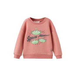 Mango Kids Sweatshirt 'TOY ALIEN' boy Orange size 2-3