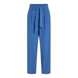 Vila Pleat-Front Pants female Blue size 40